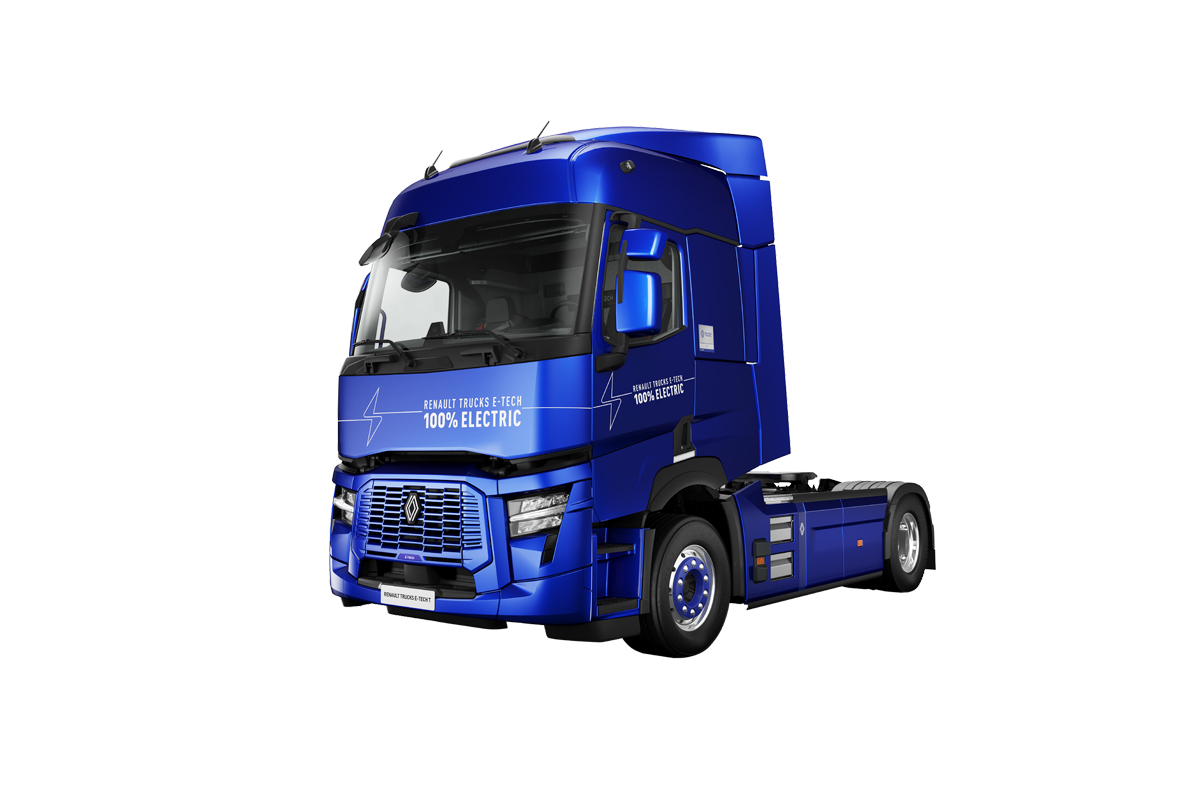 Renault Trucks E-Tech T LKW bei Popp Fahrzeugbau